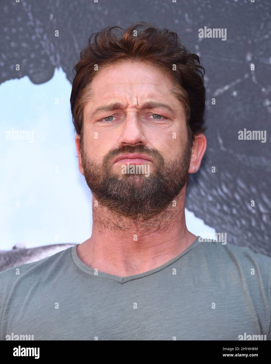 Gerard Butler attends the "How To Train Your Dragon 2" Los Angeles ...