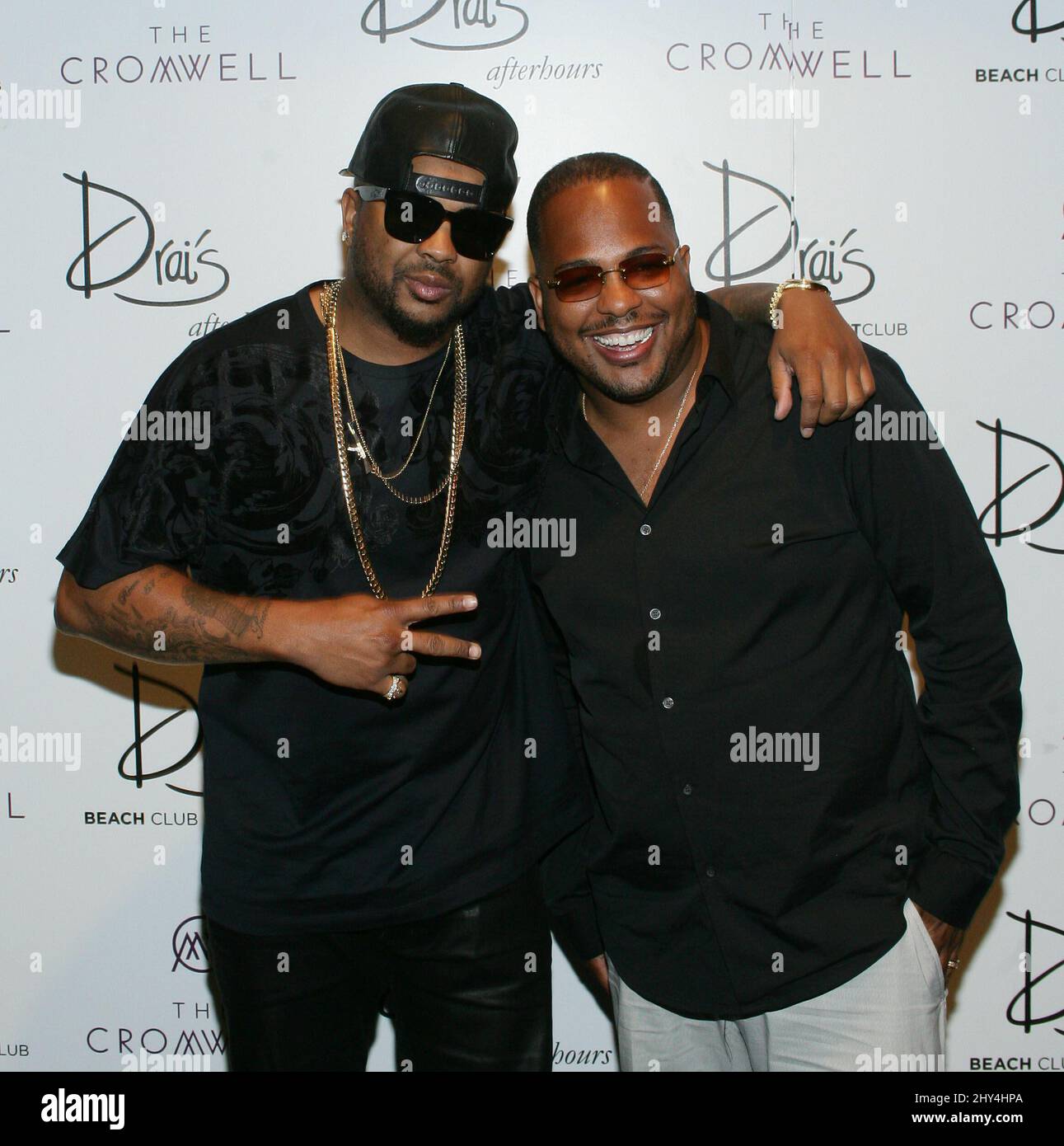 The-Dream, Tricky Stewart attending Drai's Beach Club & Nightclub ...