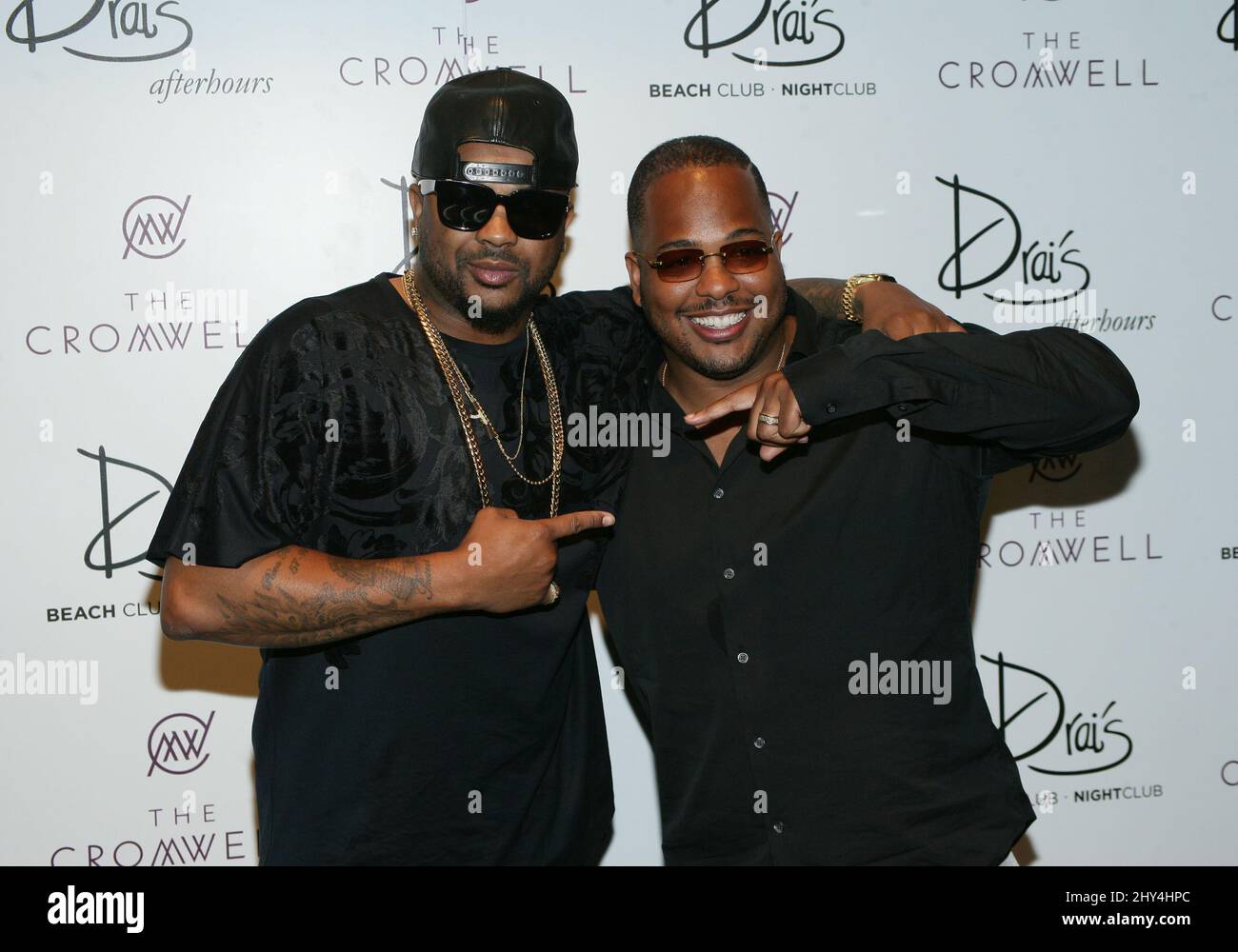 The-Dream, Tricky Stewart attending Drai's Beach Club & Nightclub ...