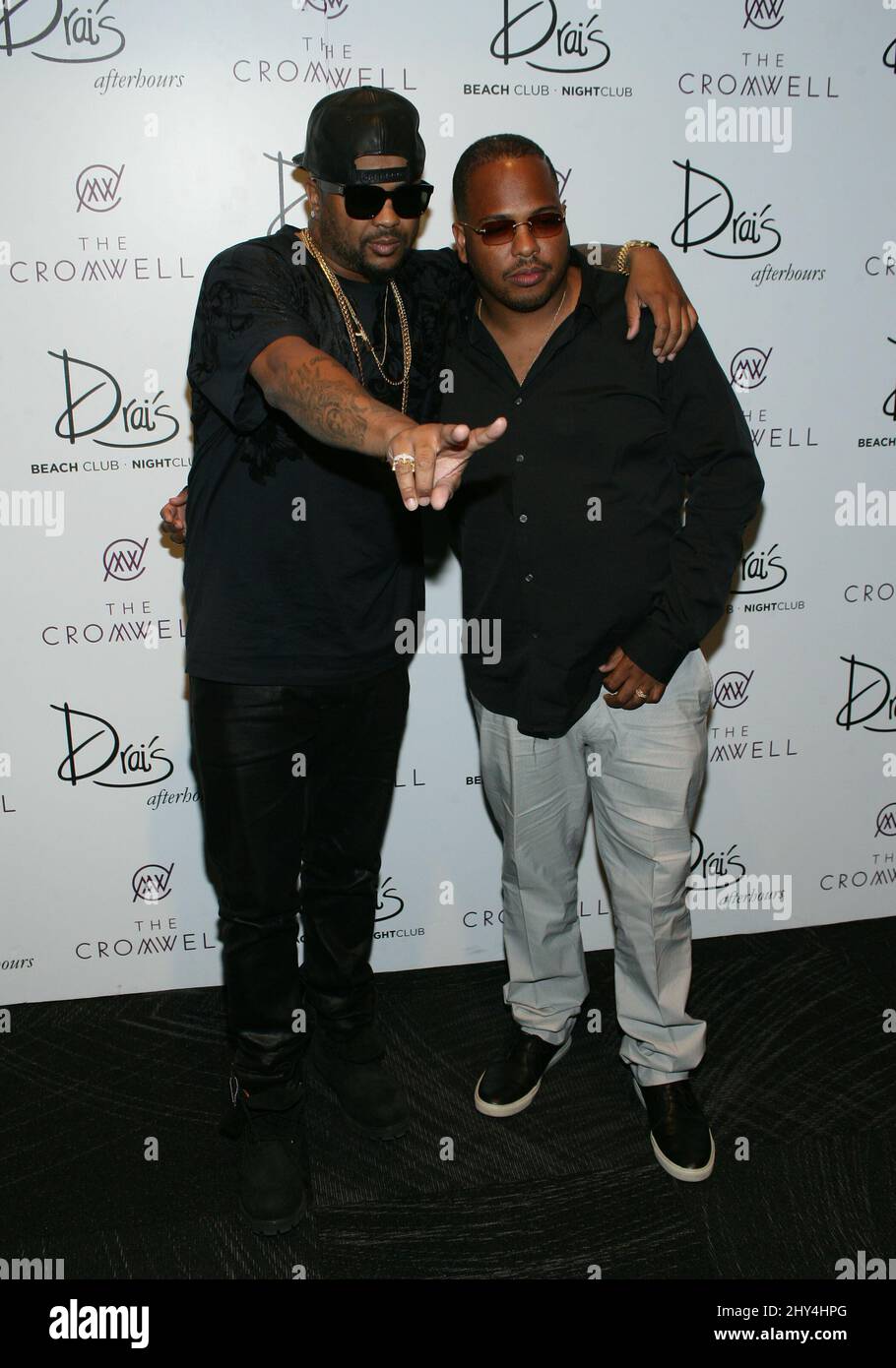 The-Dream, Tricky Stewart attending Drai's Beach Club & Nightclub ...