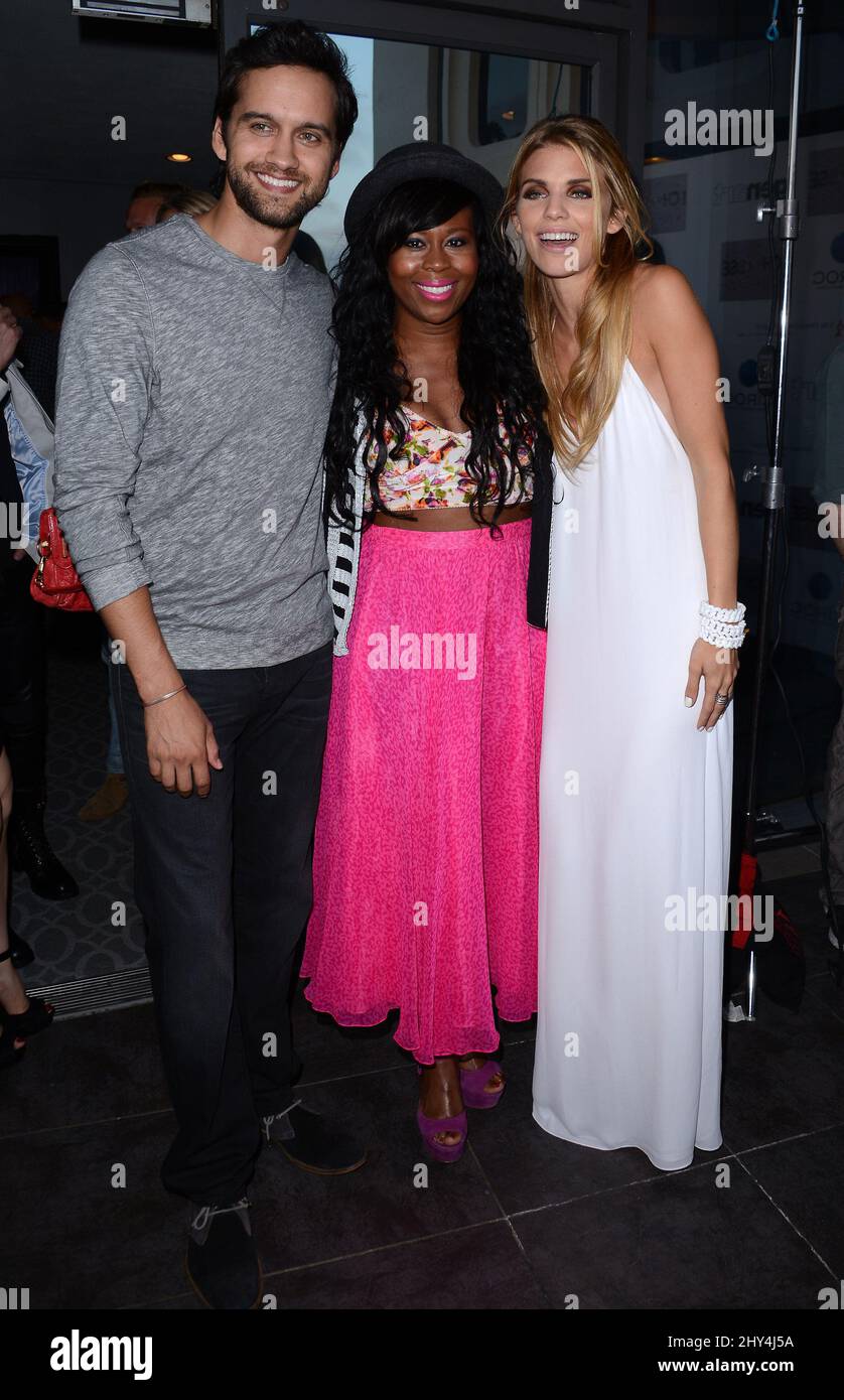 Michael Steger attending the premiere of "I Choose" in Los Angeles ...