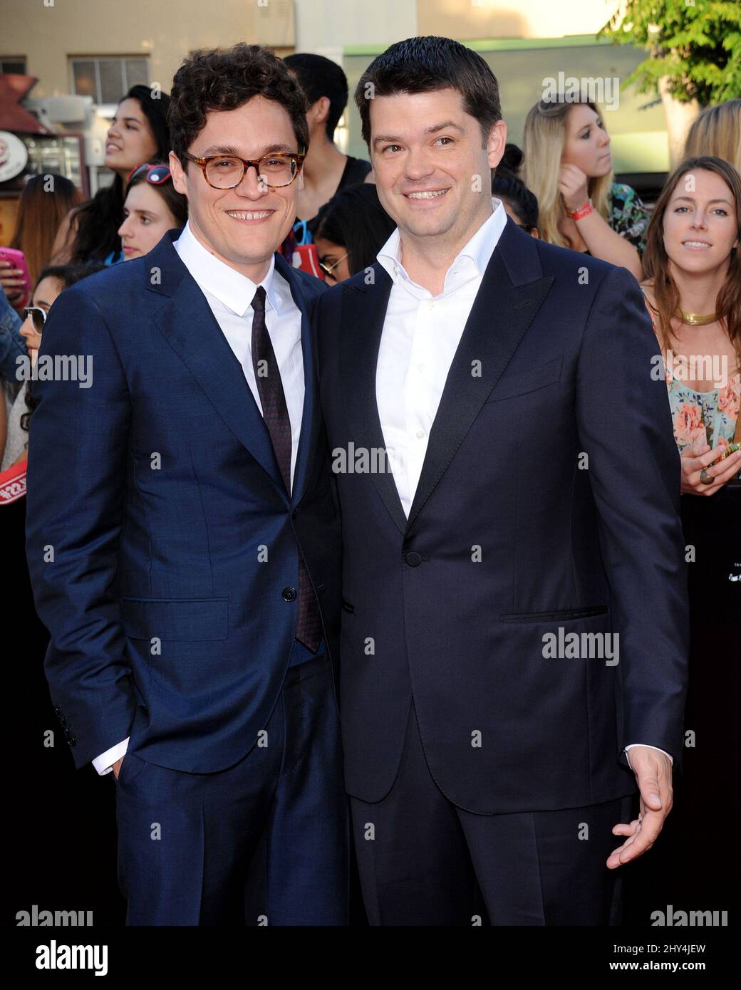 Phil Lord & Chris Miiler attending the 22 Jump Street World Premiere in ...