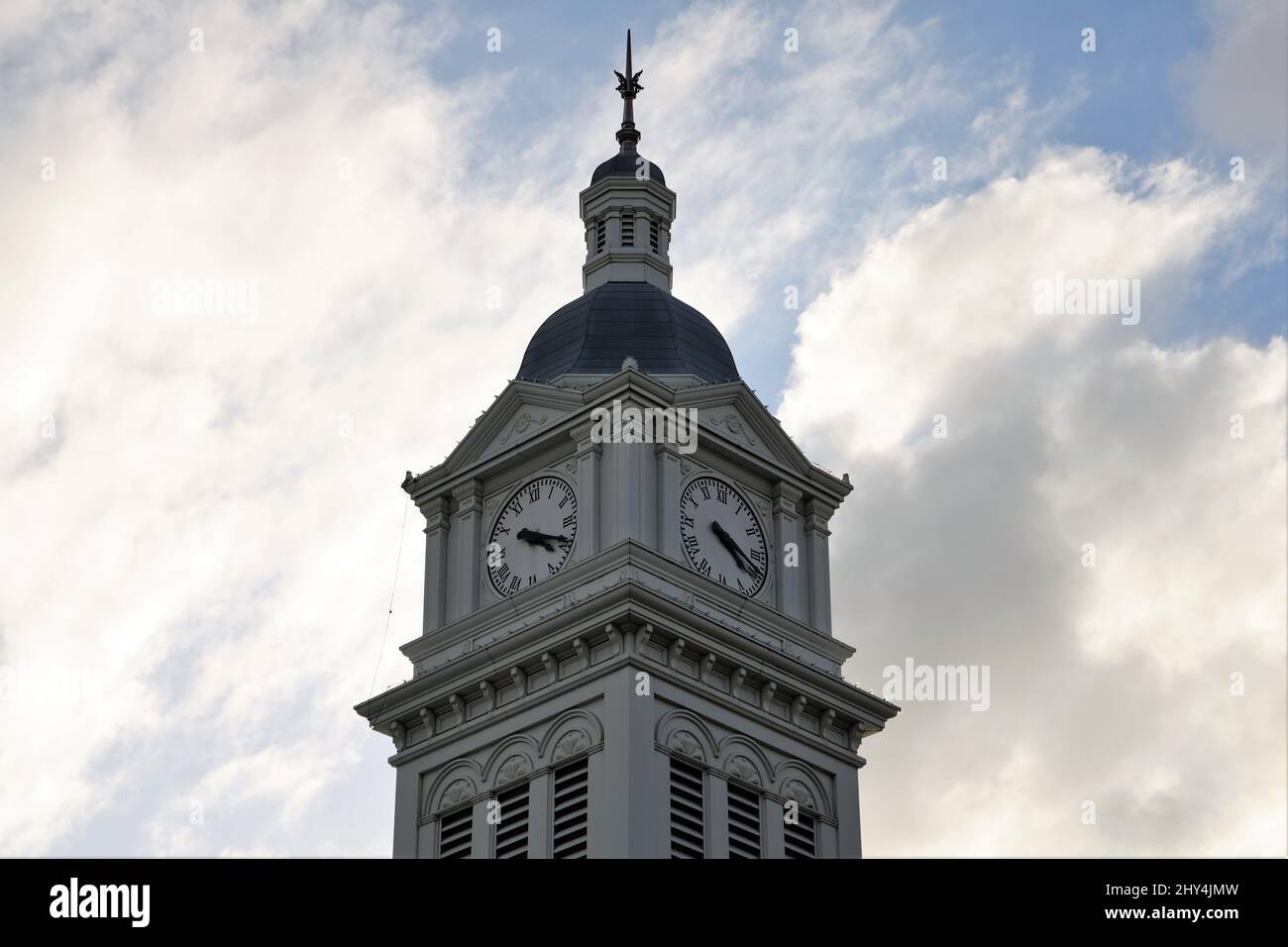 Nassau County Courthouse tower in Florida, the USA Stock Photo - Alamy