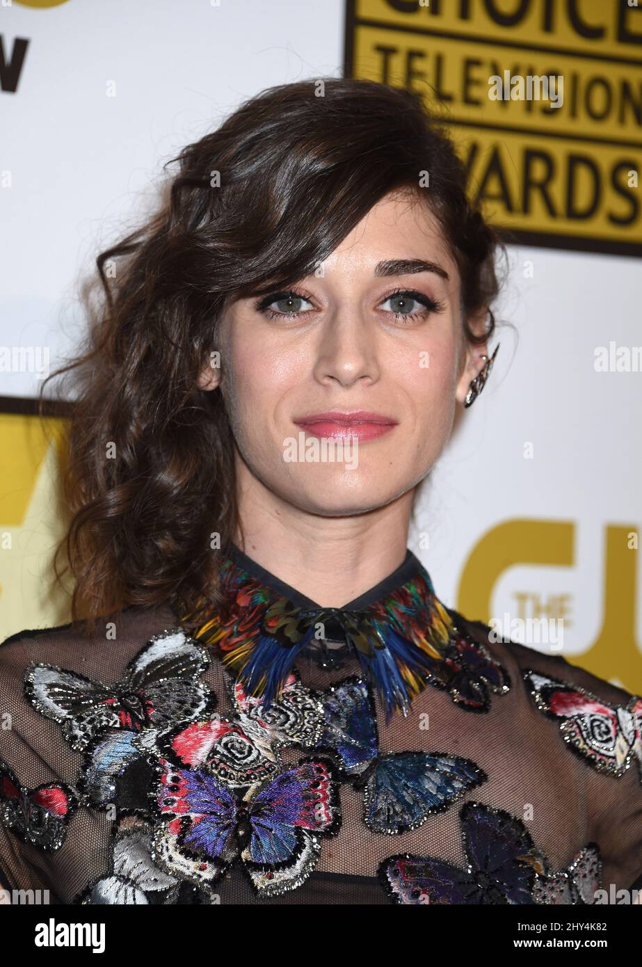 Lizzy Caplan attending the Critics' Choice Television Awards 2014 held ...