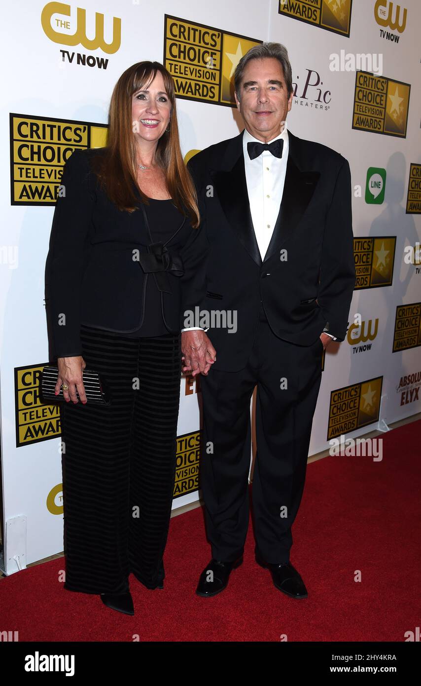 Beau Bridges and Wendy Bridges arrives at the Critics' Choice ...