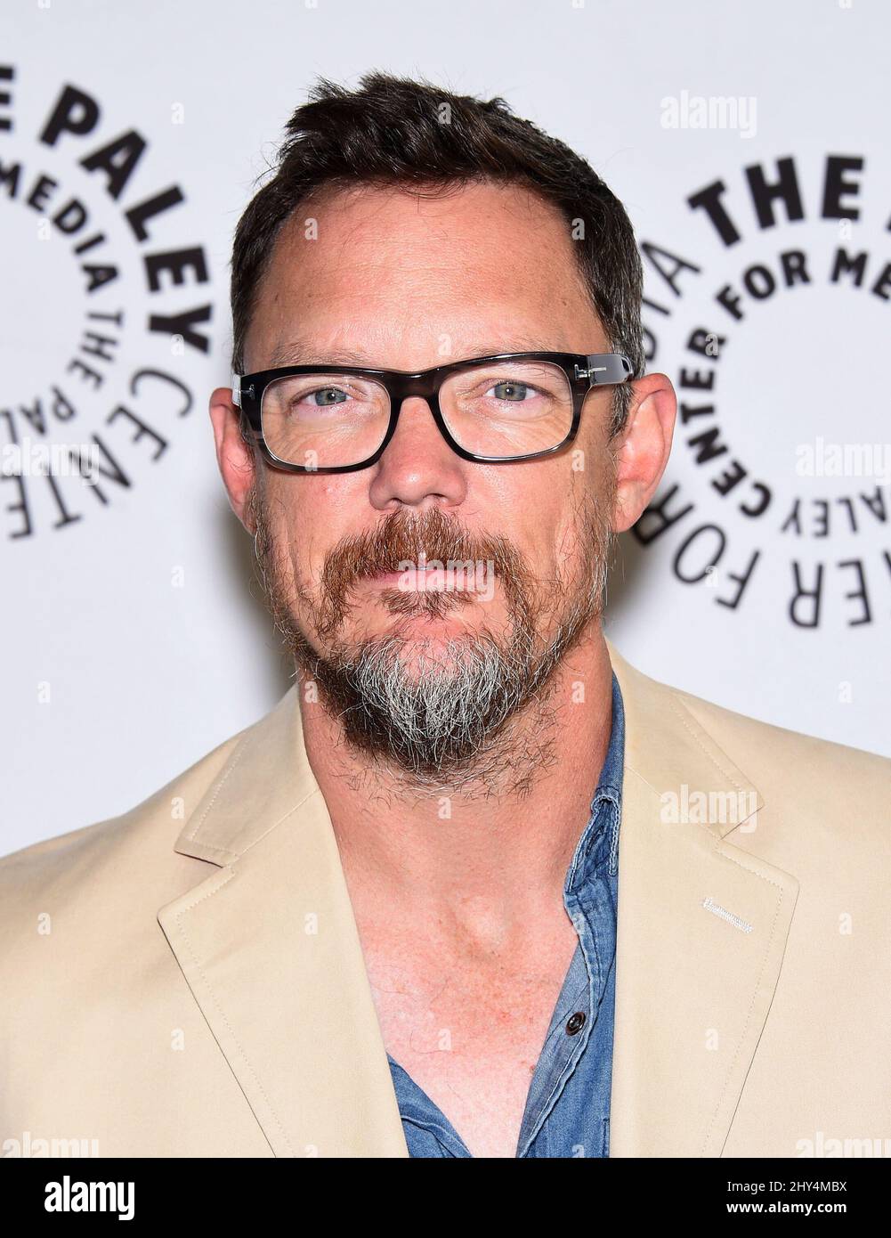 Matthew Lillard attending "The Bridge" Season 2 premiere screening held at The Paley Center for ...