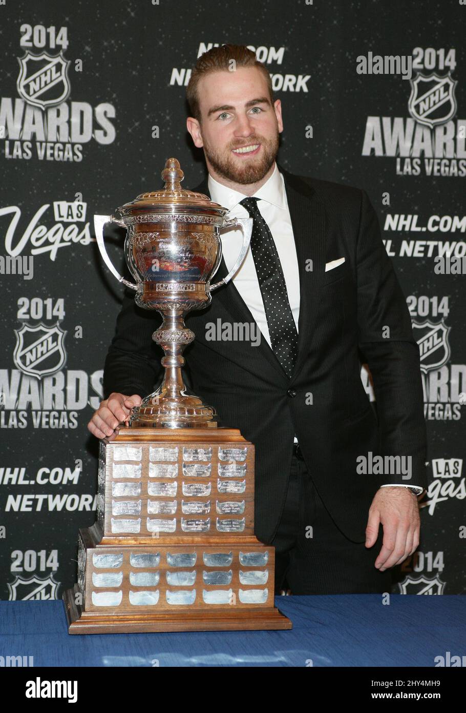 Ryan O'Reilly (Lady Byng Memorial Trophy) attends the 2014 NHL Awards ...