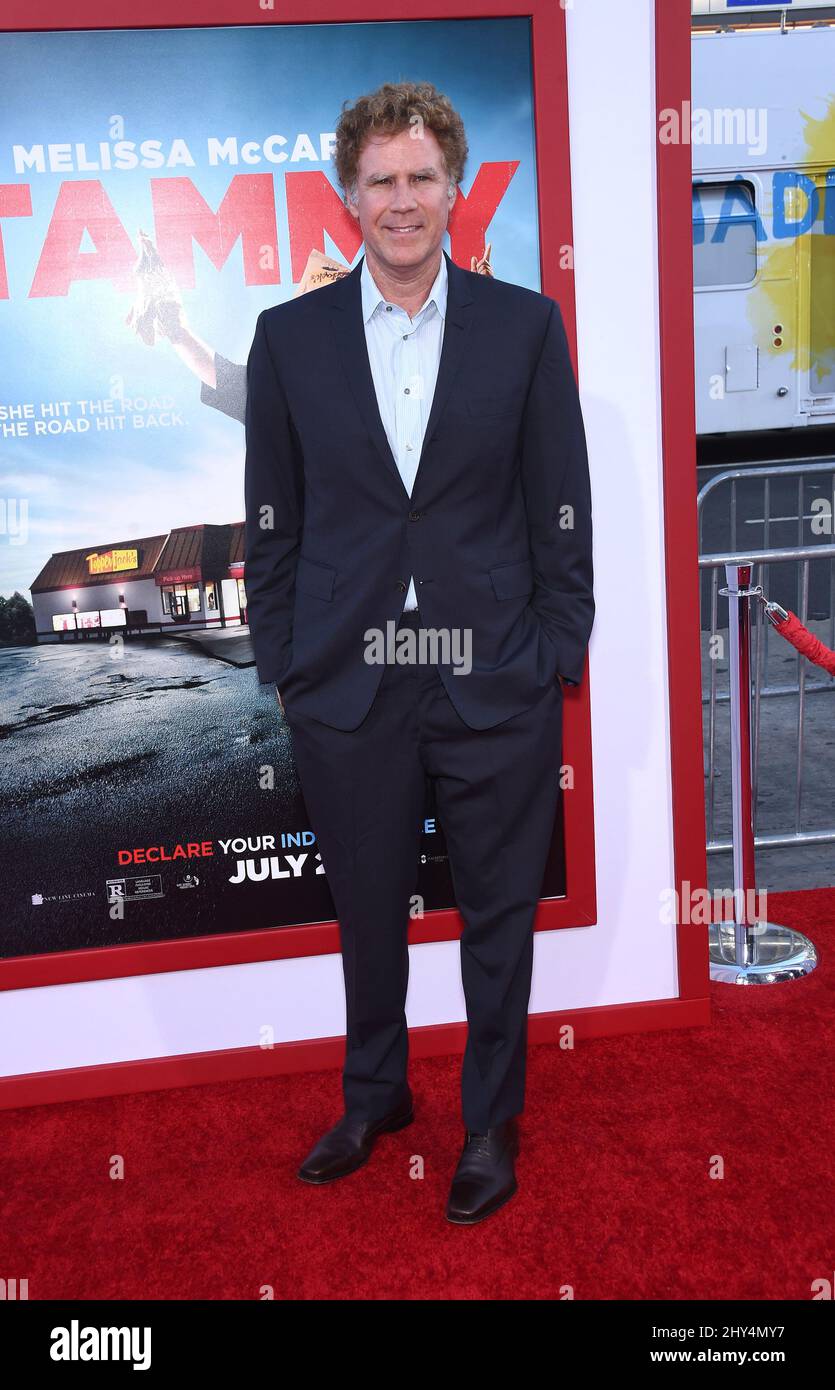 Will Ferrel attending the premiere of "Tammy" at Chinese Theatre in Los ...