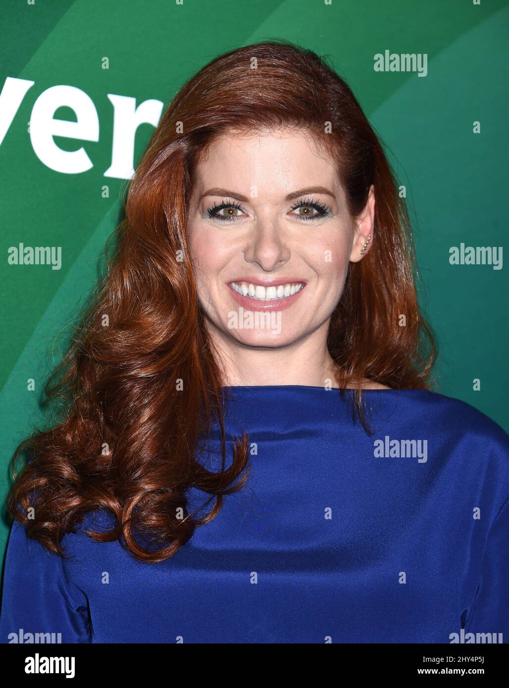 Debra Messing attending the NBCUniversal Summer TCA Press Tour 2014 ...