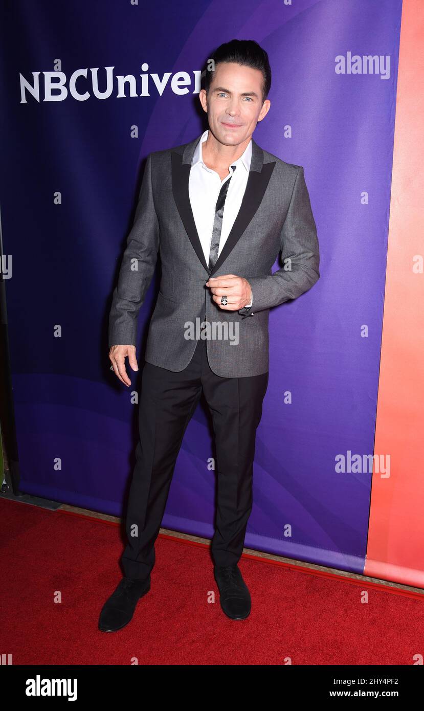 Pastor Jay Haizlip attending the NBCUniversal Summer TCA Press Tour ...