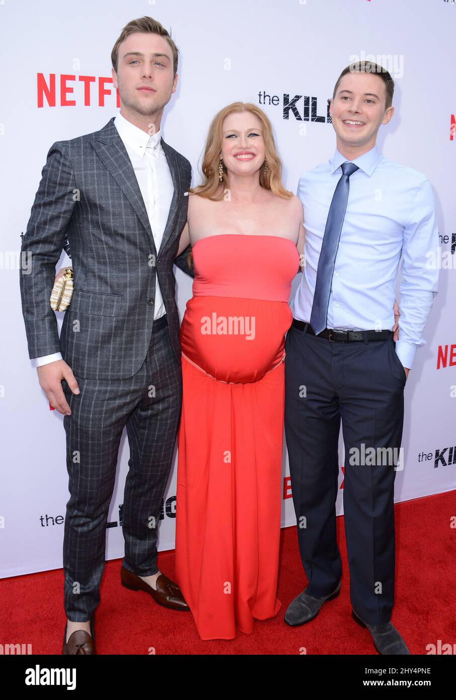 Sterling Beaumon, Mireille Enos, Tyler Ross, Levi Meaden attending "The ...