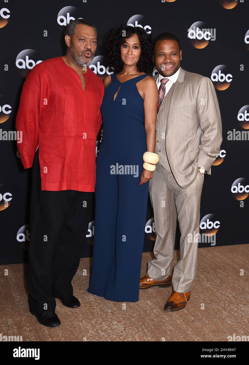 Lawrence Fisburne, Tracee Ellis Ross and Anthony Anderson attending the ...