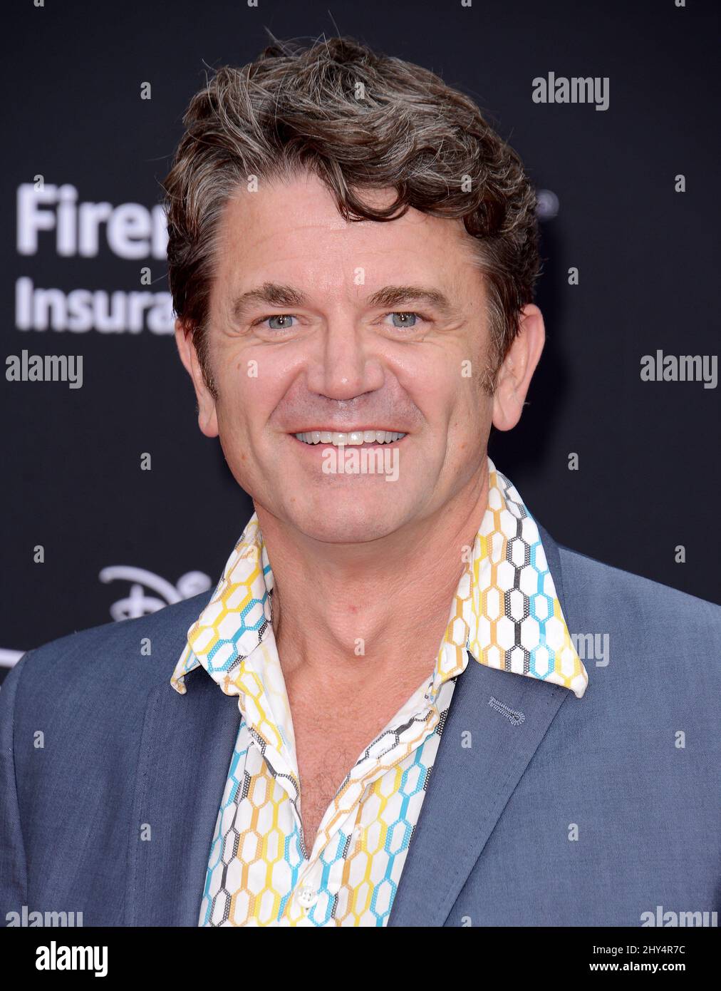 John Michael Higgins attending the premiere of 'Planes: Fire & Rescue ...