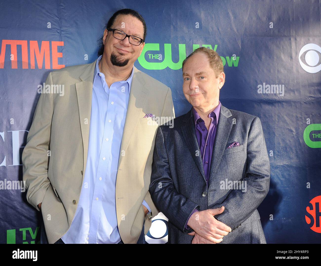 Penn & Teller attending the CBS-CW-Showtime Summer TCA Press Tour 2014 ...