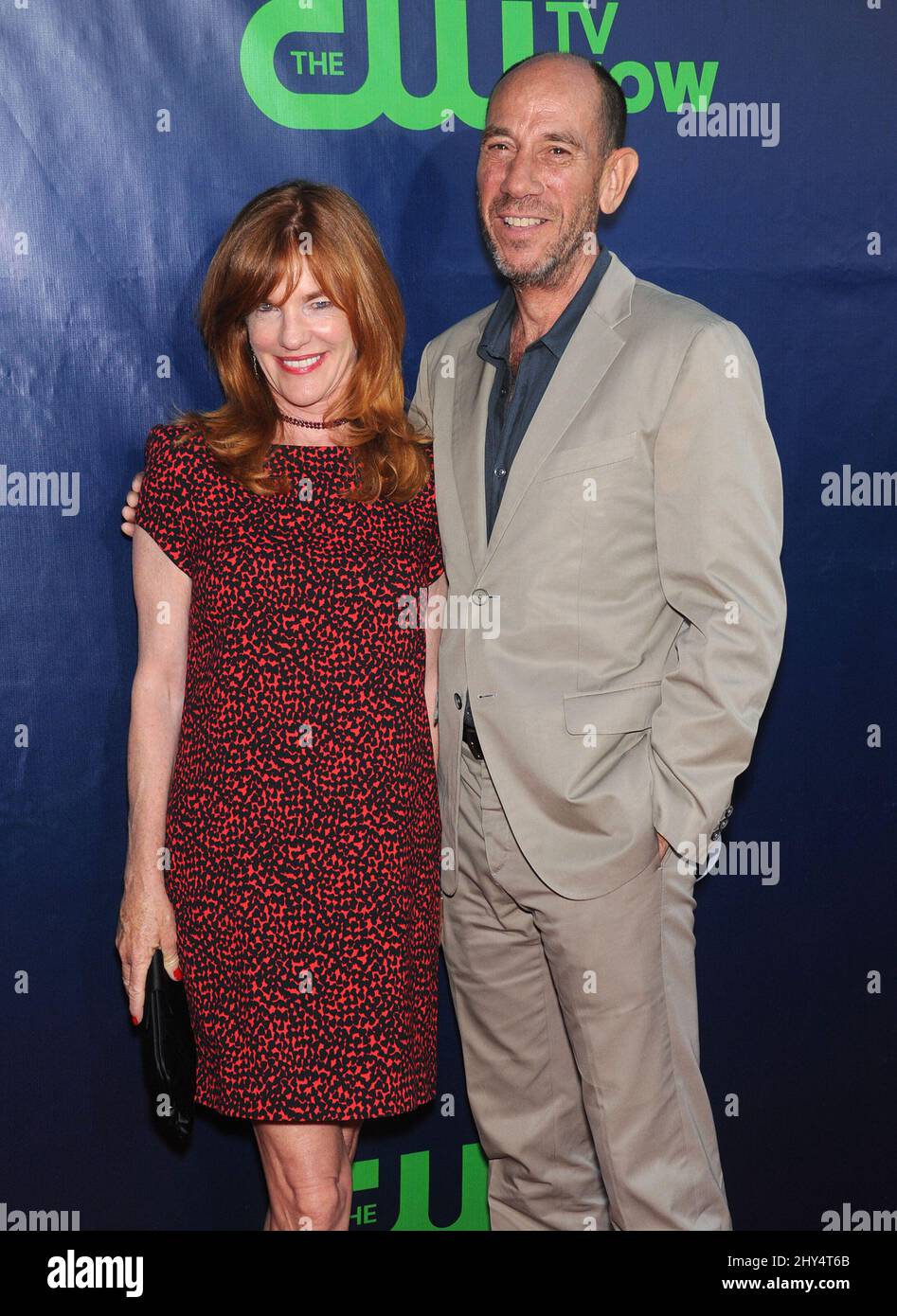 Miguel Ferrer & Lori Weintraub attending the CBS-CW-Showtime Summer TCA ...