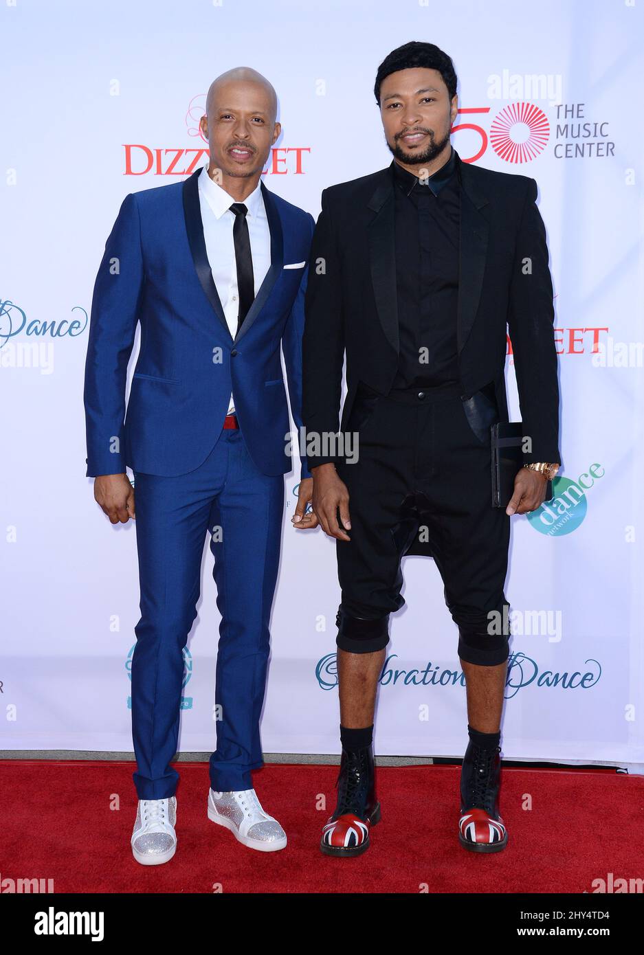 Jamal Sims, Octavius Terry-Sims attending the Dizzy Feet Foundation's ...