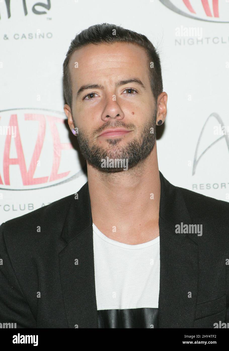 Travis Garland attending a photocall at Haze nightclub in Las Vegas ...
