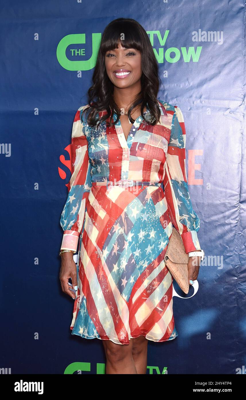 Aisha Tyler attends the CBS-CW-Showtime Summer TCA Press Tour 2014 held ...