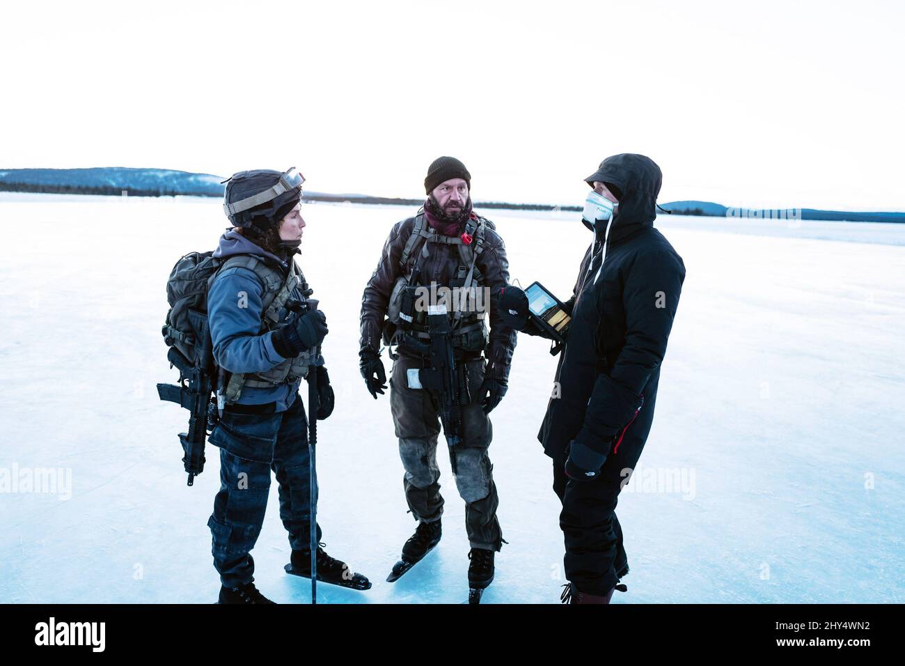 BLACK CRAB, (aka SVART KRABBA), from left: Noomi Rapace, Dar Salim ...