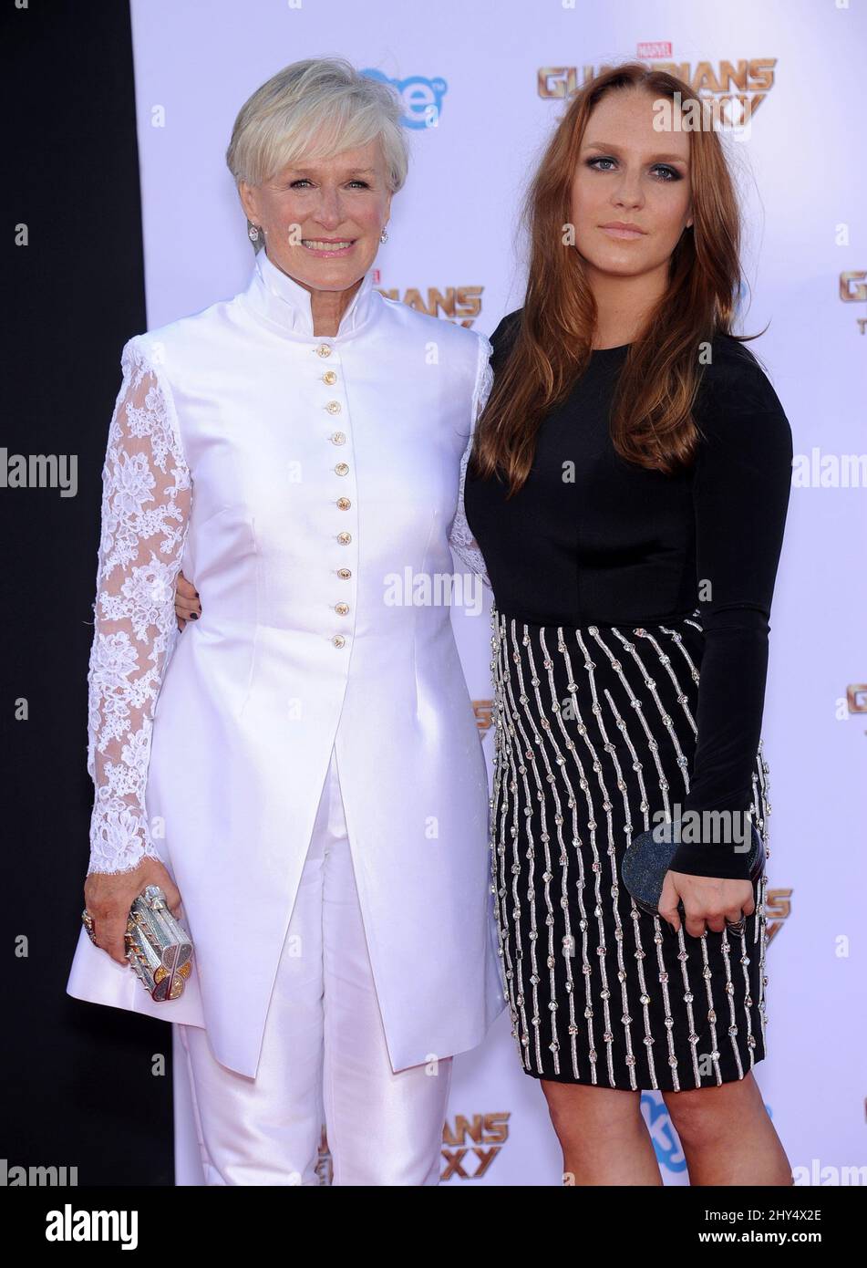Glenn Close & Annie Starke attending the "Guardians of the Galaxy ...