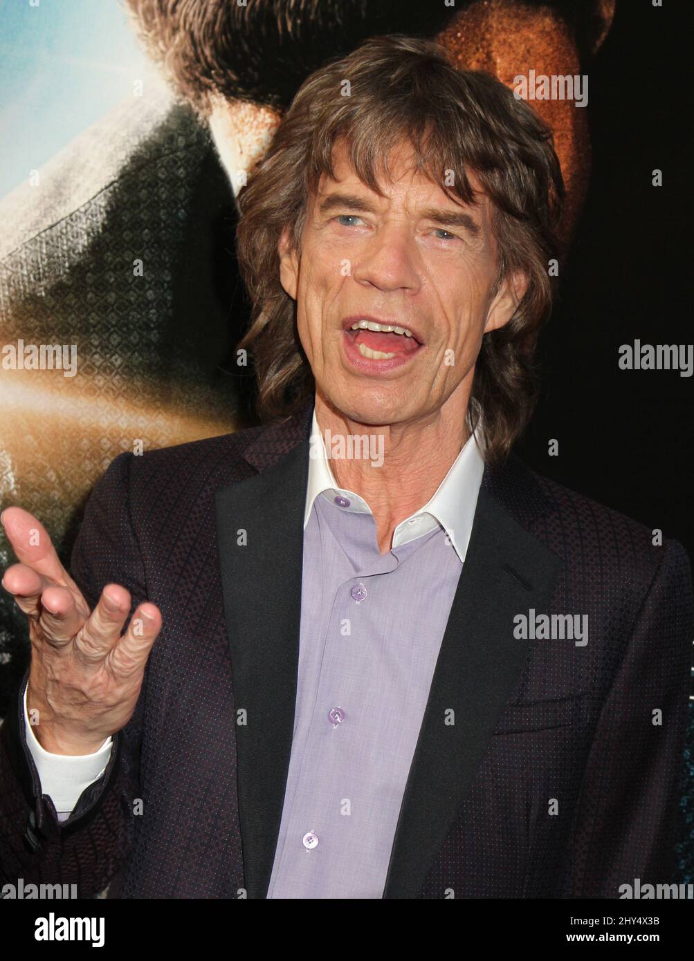 Mick Jagger attending the "Get On Up" New York Premiere held at the ...