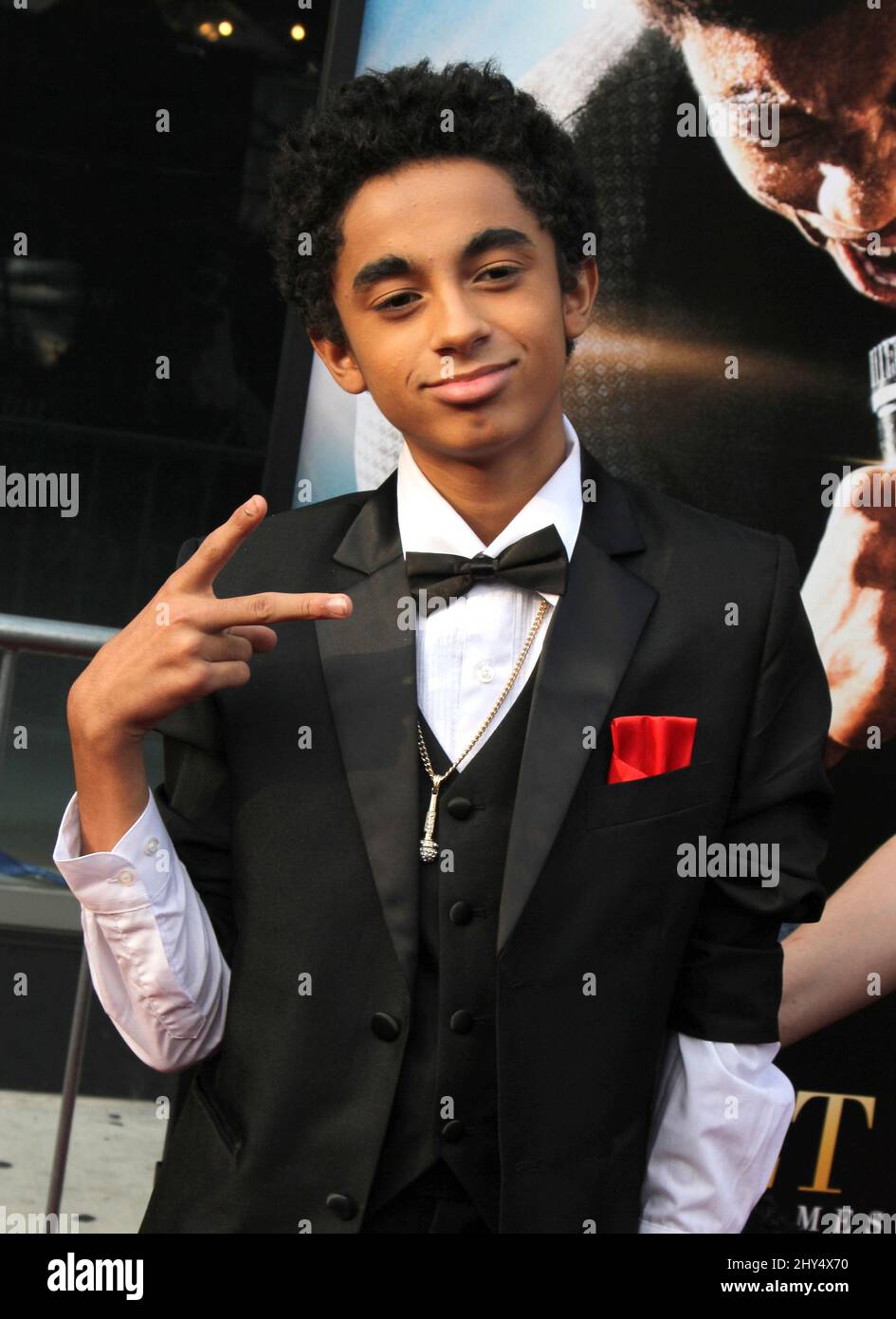 James Brown II attending the "Get On Up" New York Premiere held at the Apollo Theatre on July 21 ...