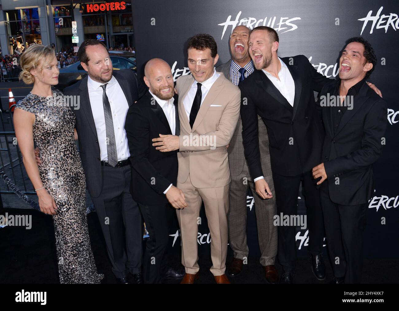 Dwayne Johnson And Reece Ritchie