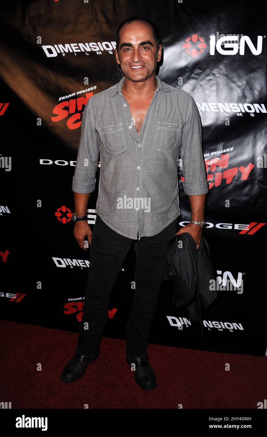 Navid Negahban attends the "Sin City: A Dame to Kill For" Comic-Con ...
