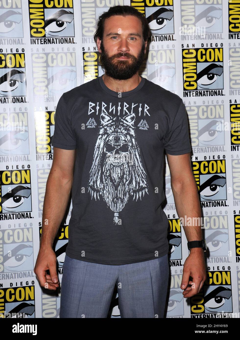Clive Standen attending Comic-Con 2014 in San Diego, California Stock ...