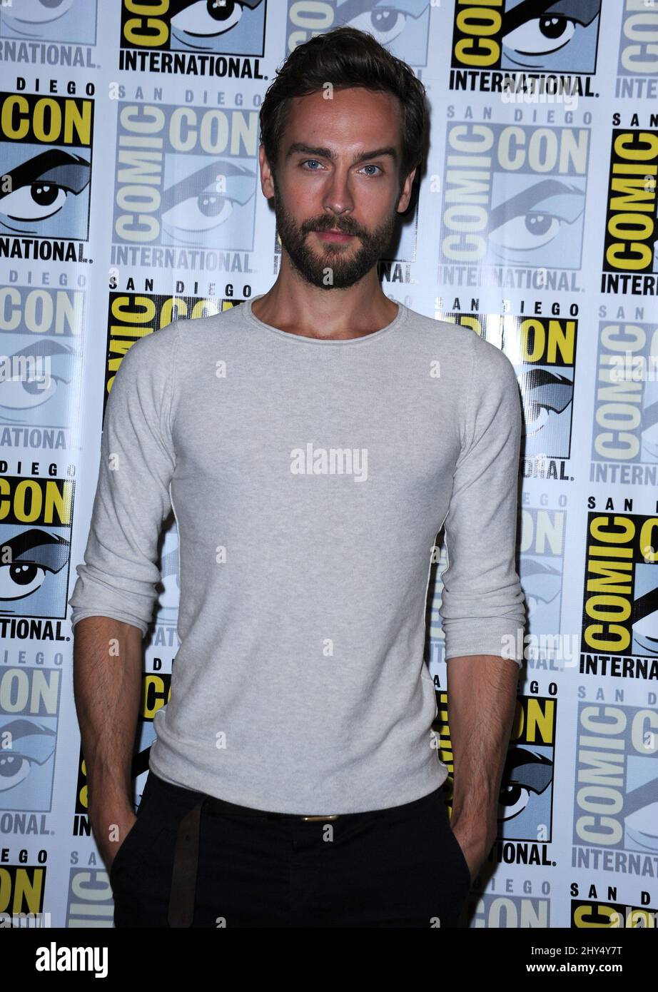 Tom Mison attending Comic-Con 2014 in San Diego, California Stock Photo ...