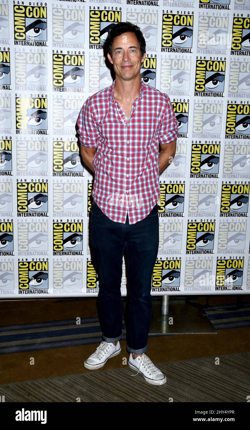 Tom Cavanagh attending the CW's "The Flash" photo call at Comic-Con ...