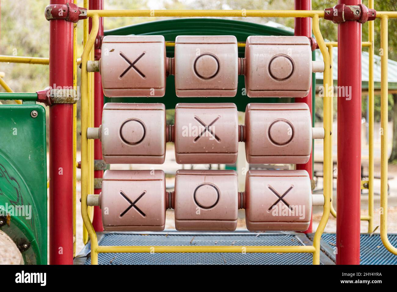 Tic tac toe, park hi-res stock photography and images - Alamy