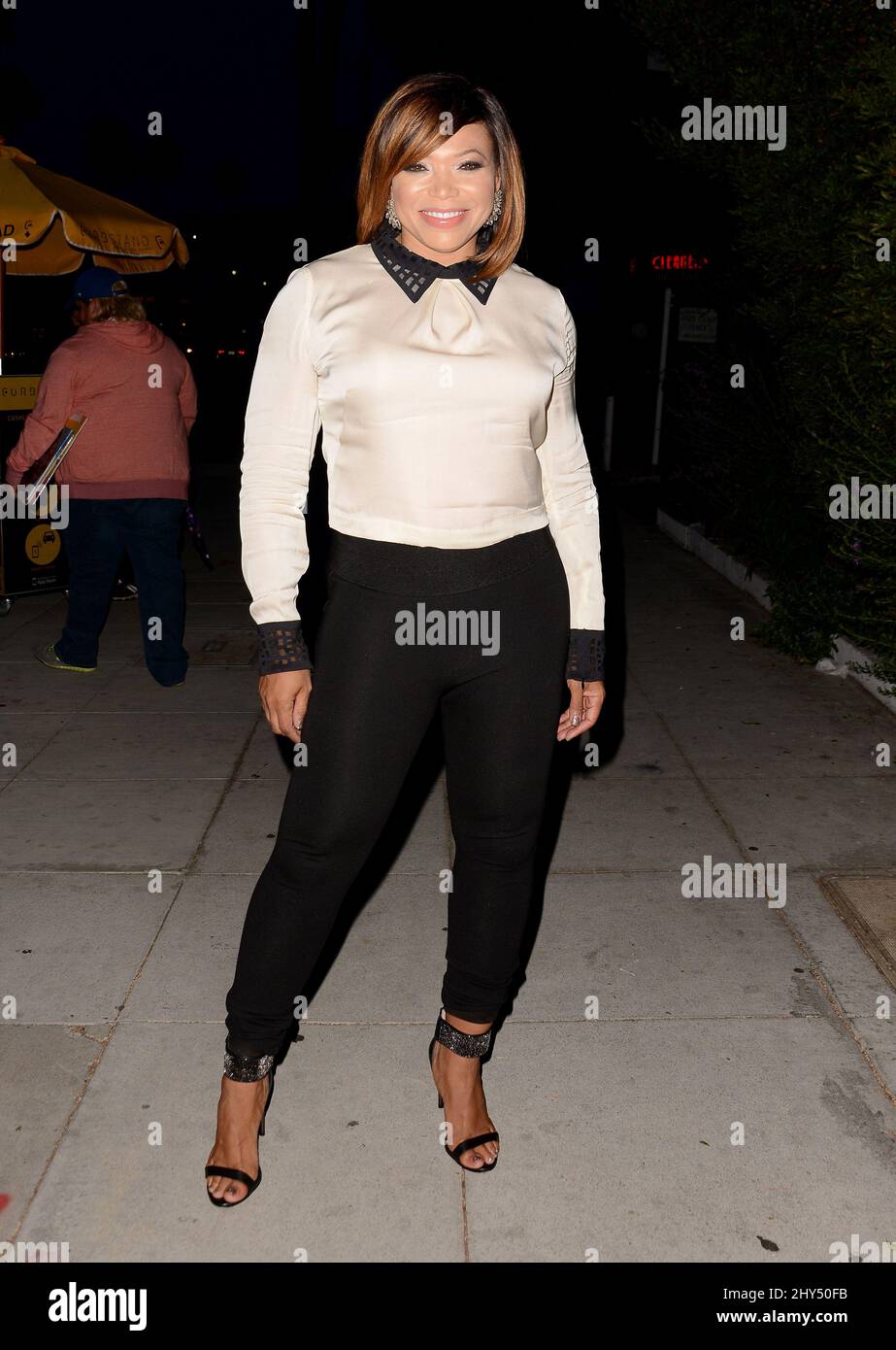 Tisha Campbell attending Vivica A. Fox's Fabulous 50th Birthday ...