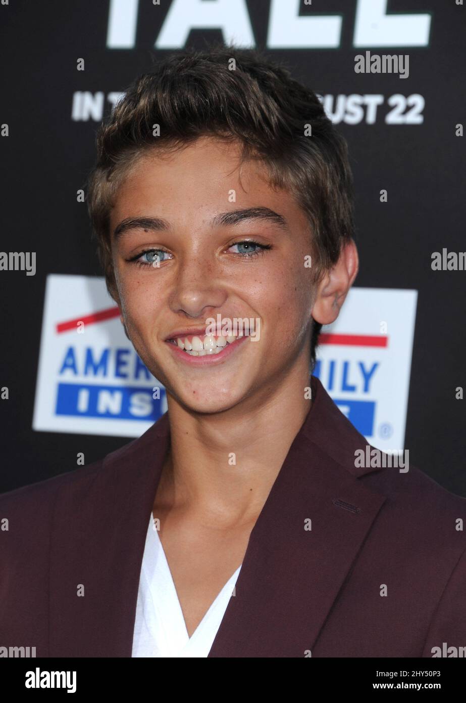 Gavin Casalegno attending the "When The Game Stands Tall" world ...