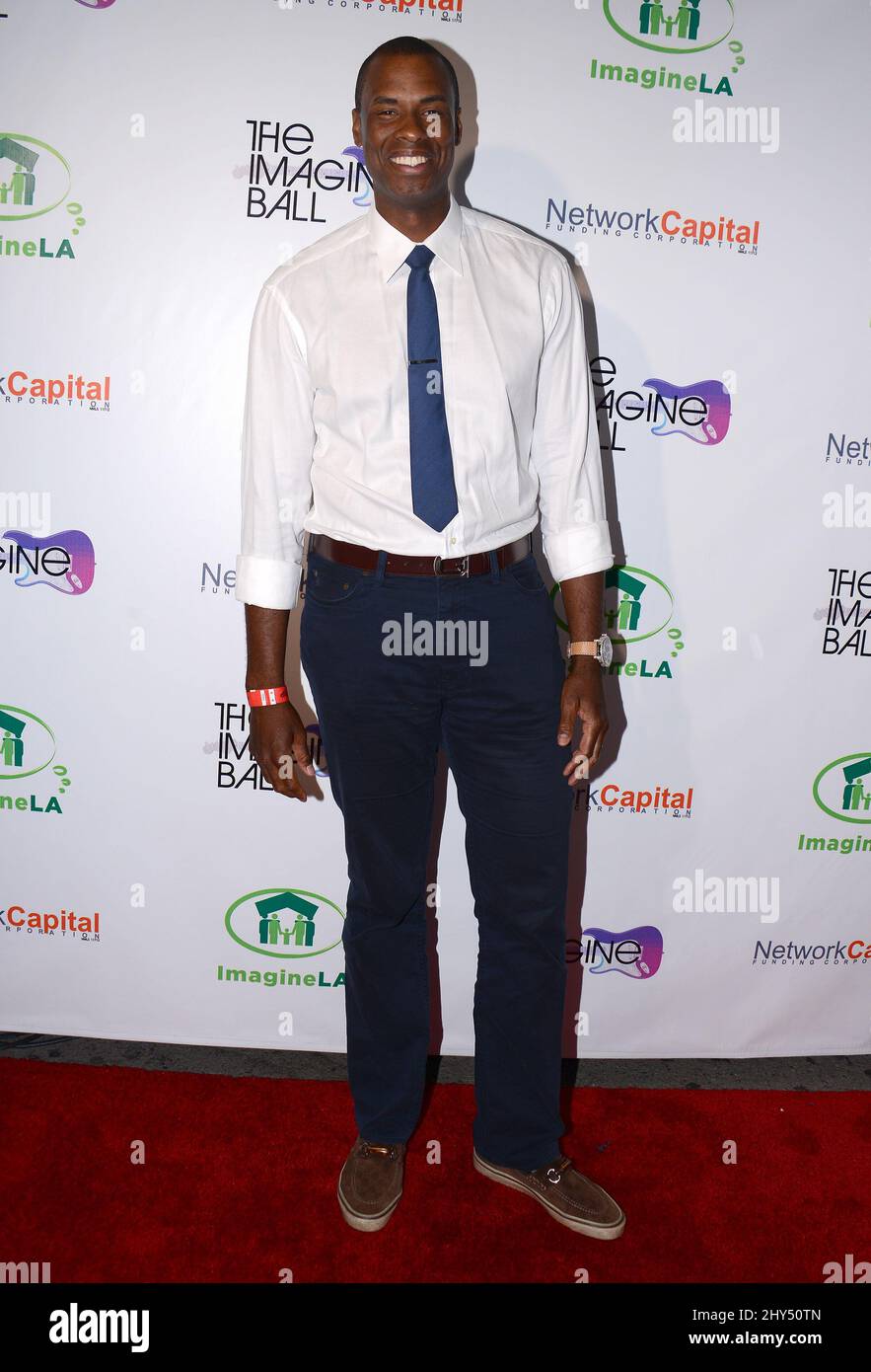 Jarron Collins attending the IMAGINE Ball LA Benefit Concert held at ...