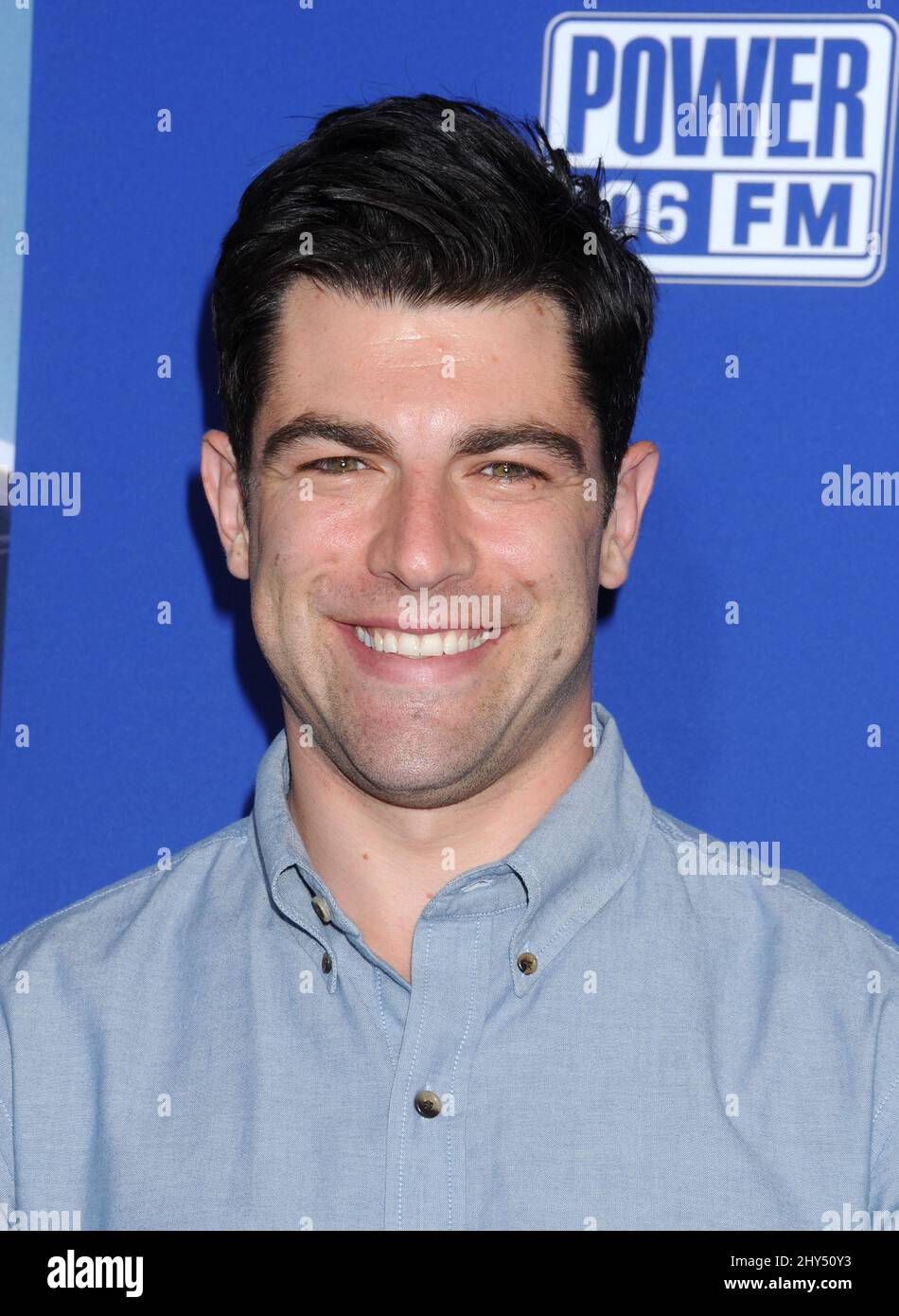 Max Greenfield attending the "Let's Be Cops" premiere held at the ...
