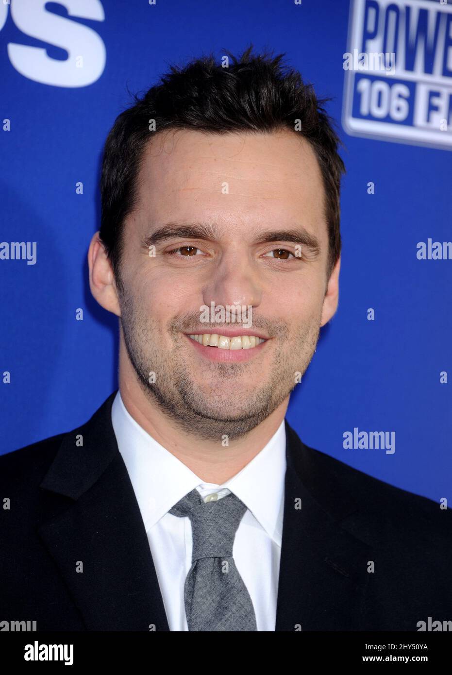 Jake johnson los angeles premiere of hi-res stock photography and ...