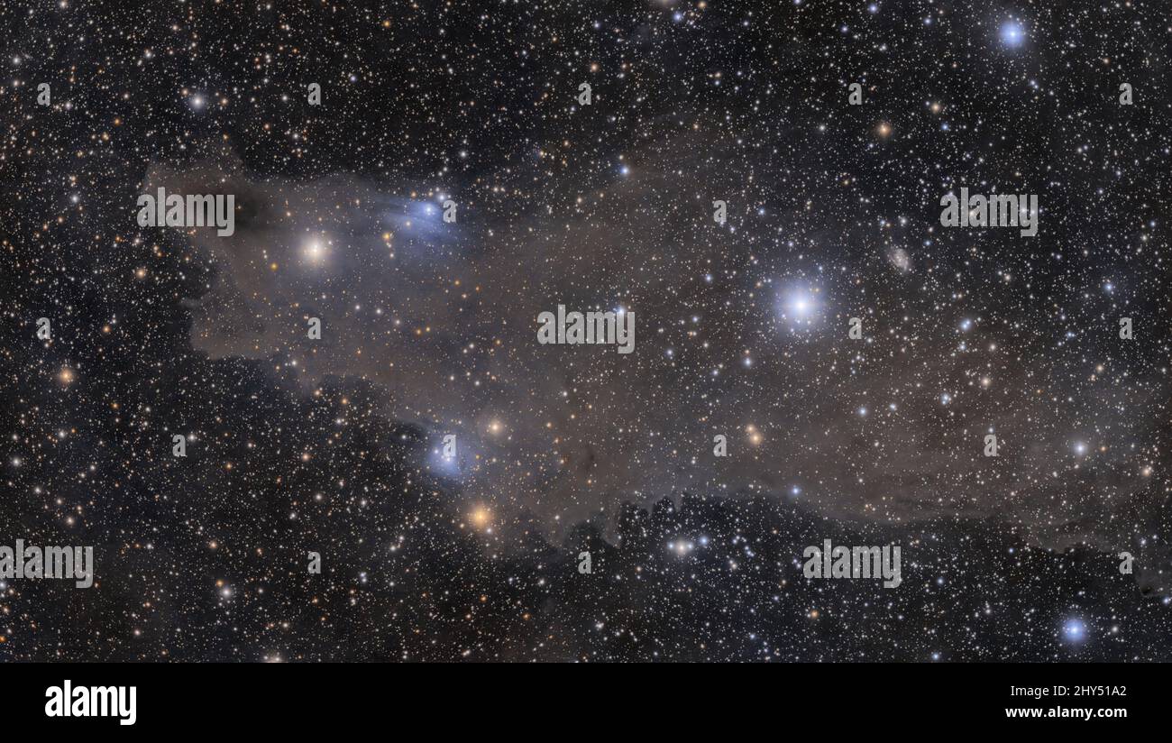 Beautiful view of veil nebula located in Cygnus constellation, taken ...