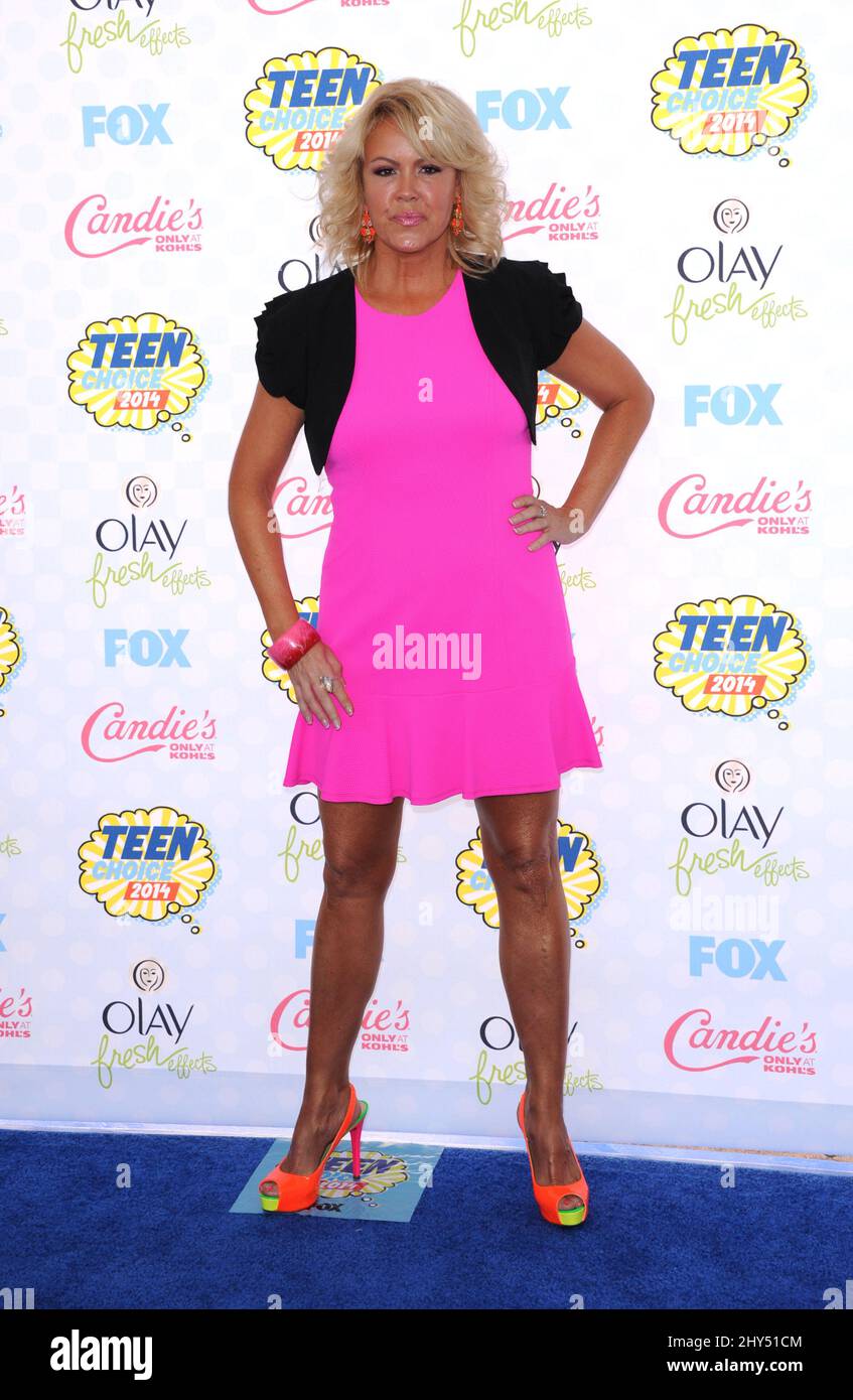 Mary Murphy arriving fot the 2014 Teen Choice Awards held at the Shrine ...