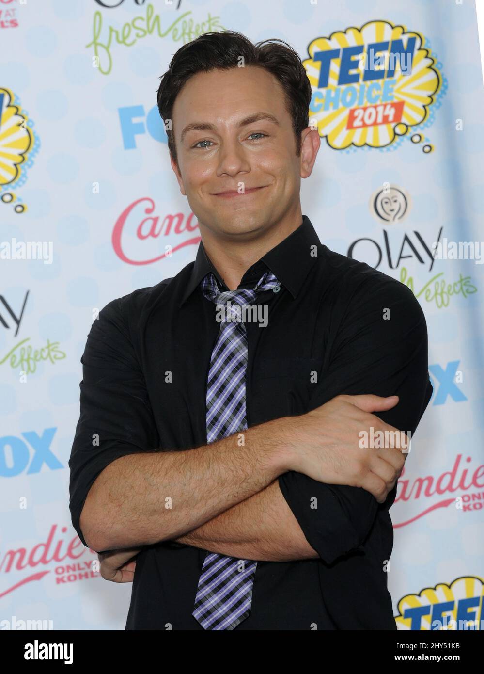 Jonathan Sadowski arriving fot the 2014 Teen Choice Awards held at the ...