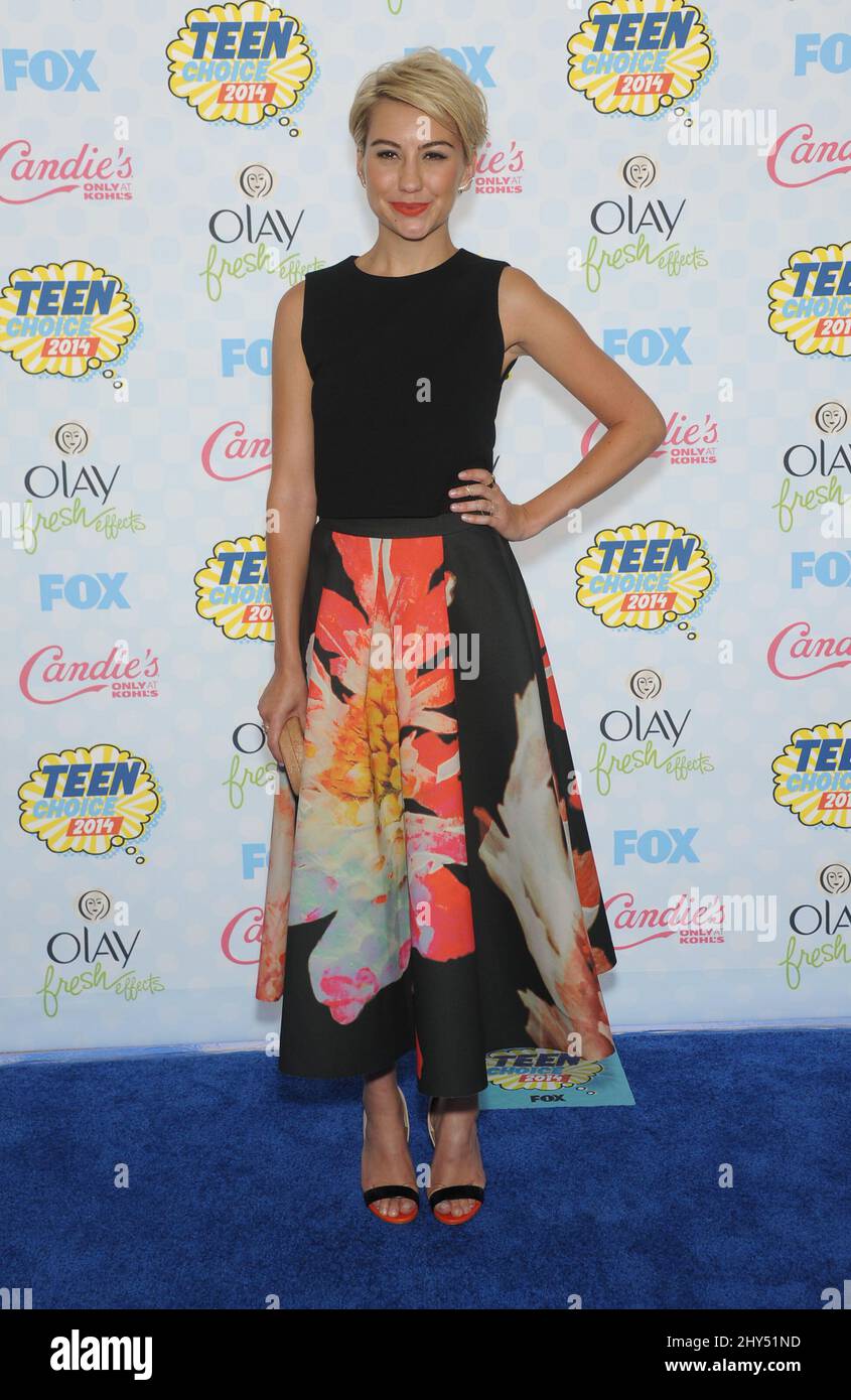 Chelsea Kane arriving fot the 2014 Teen Choice Awards held at the ...