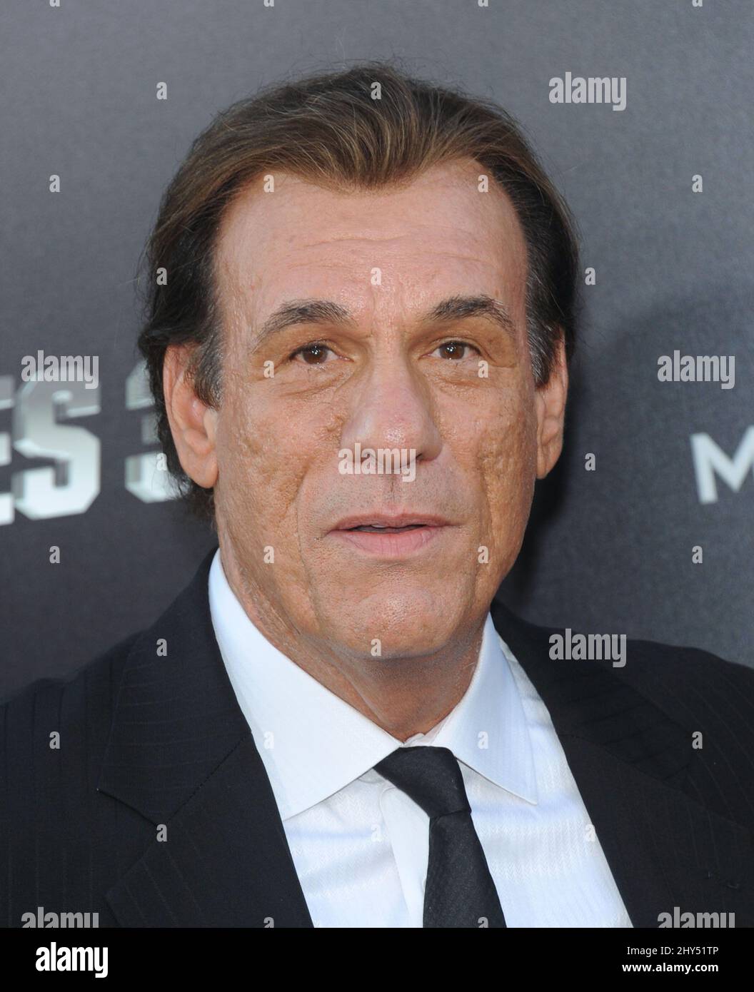 Robert Davi arriving for the premiere of The Expendables 3 held at the ...