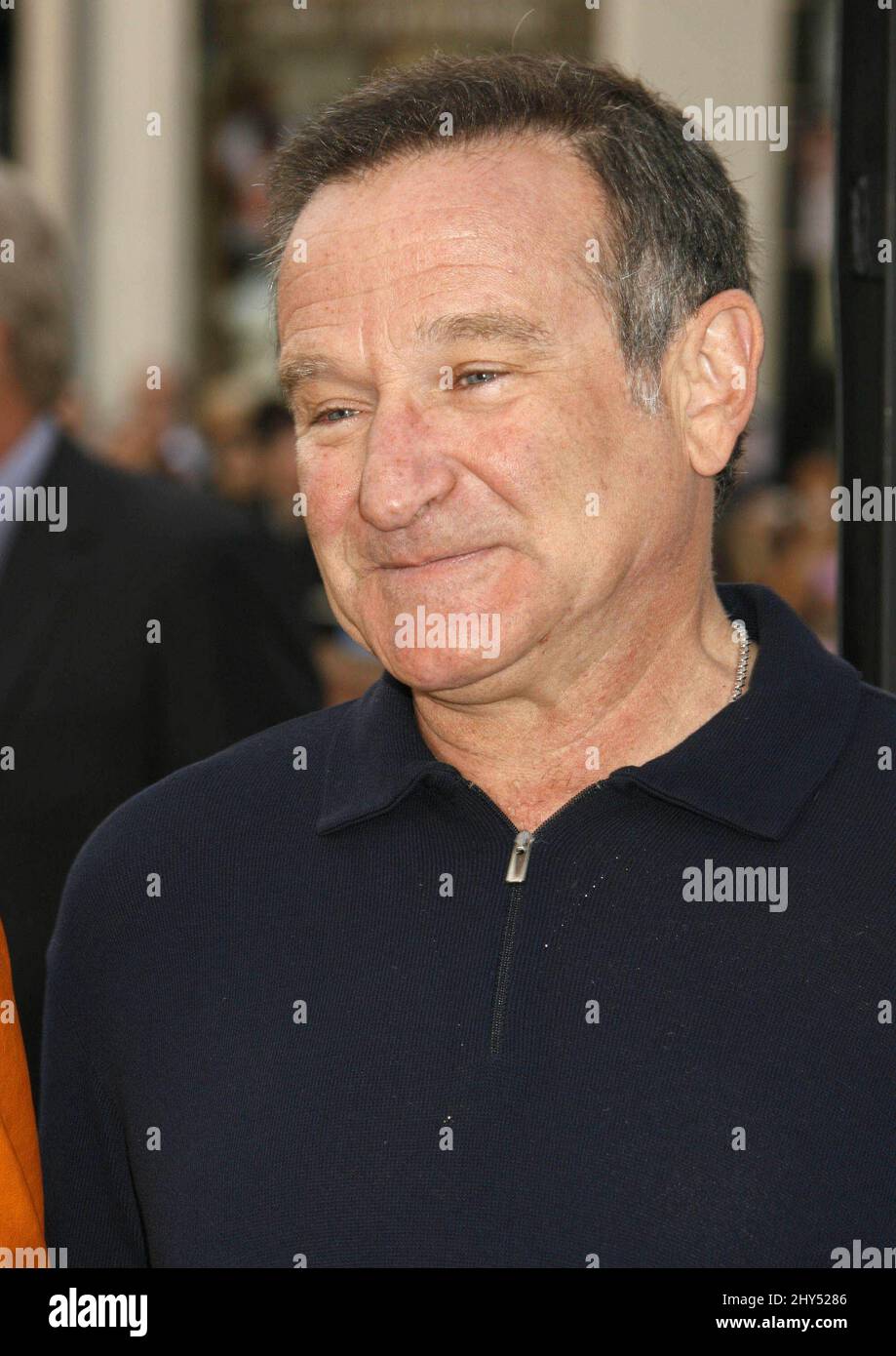 Robin Williams Dies Age 63 Premiere High Resolution Stock Photography ...
