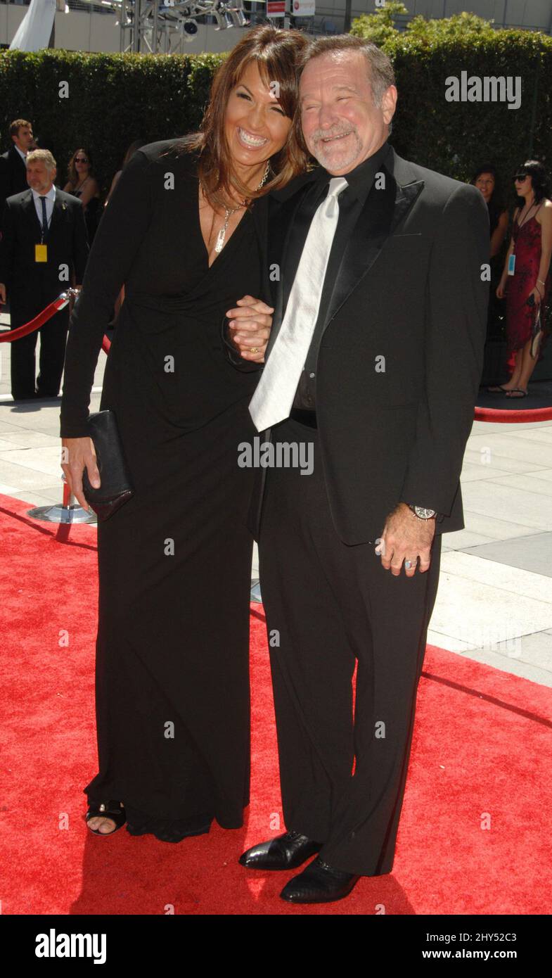 Robin Williams And Valerie Velardi