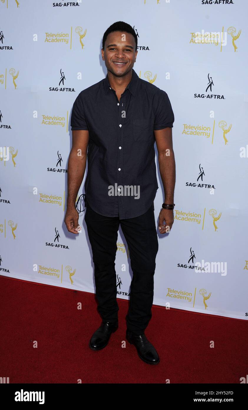 Marc Anthony Samuel arriving for Television Academy's 66th Emmy Awards ...