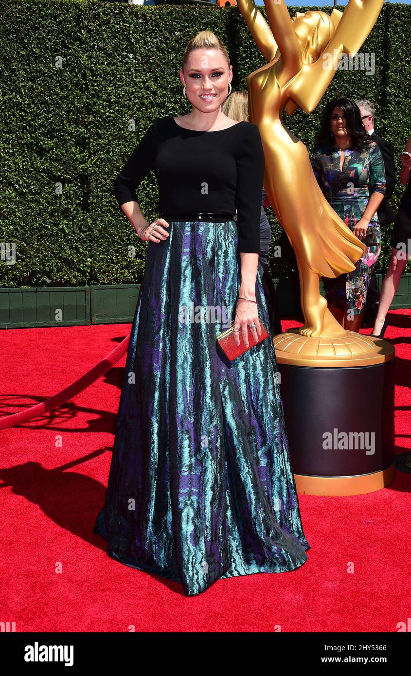Clare Grant attending 2014 Creative Arts Emmy Awards held at the Nokia ...