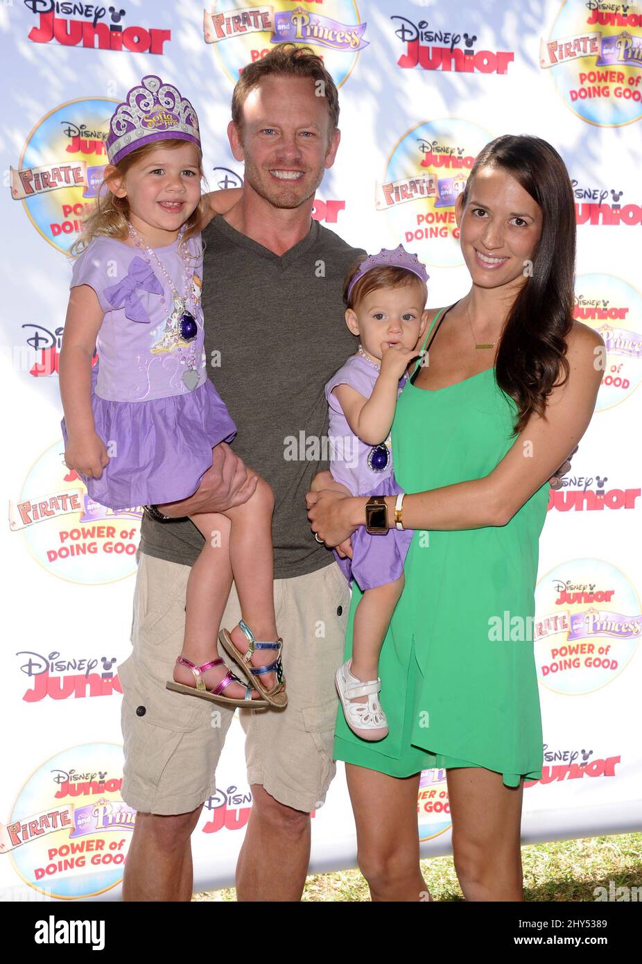Ian Ziering, Erin Kristine Ludwig, Penna Ziering & Mia Ziering ...