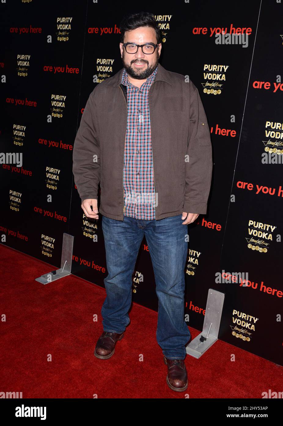 Horatio Sanz attending a special screening of 'Are You Here' in Los ...