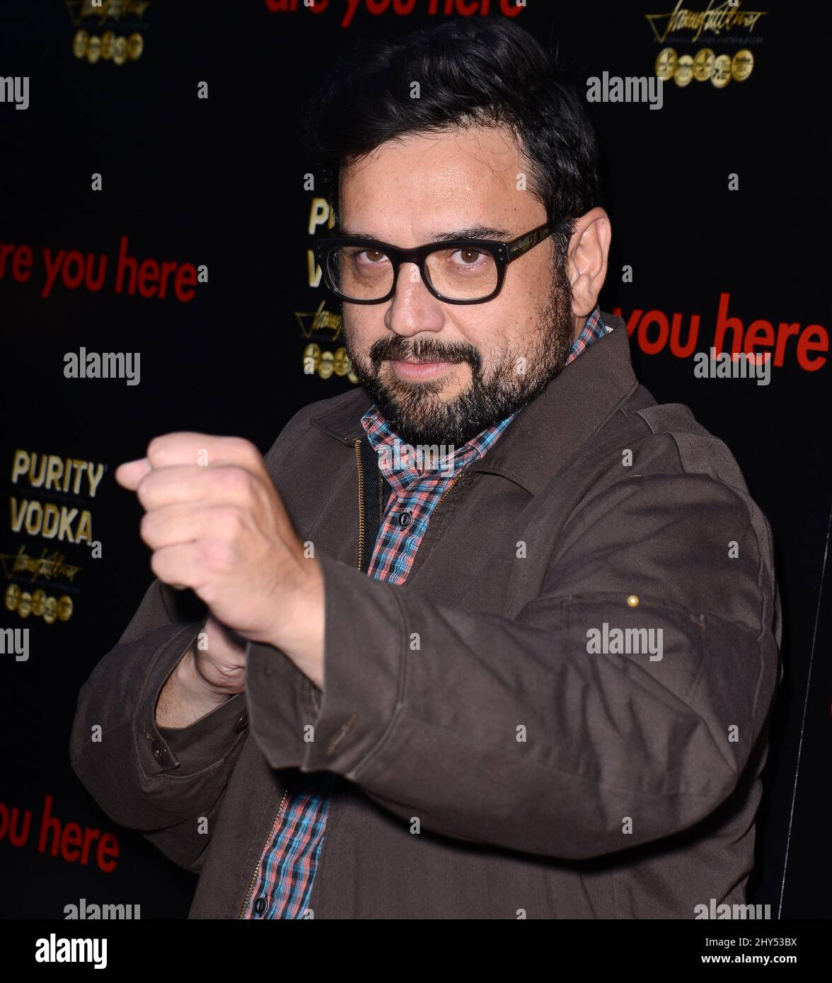 Horatio Sanz attending a special screening of 'Are You Here' in Los ...