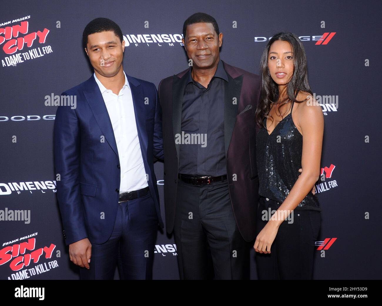 Dennis Haysbert attending the premiere of 'Sin City: A Dame To Kill For ...